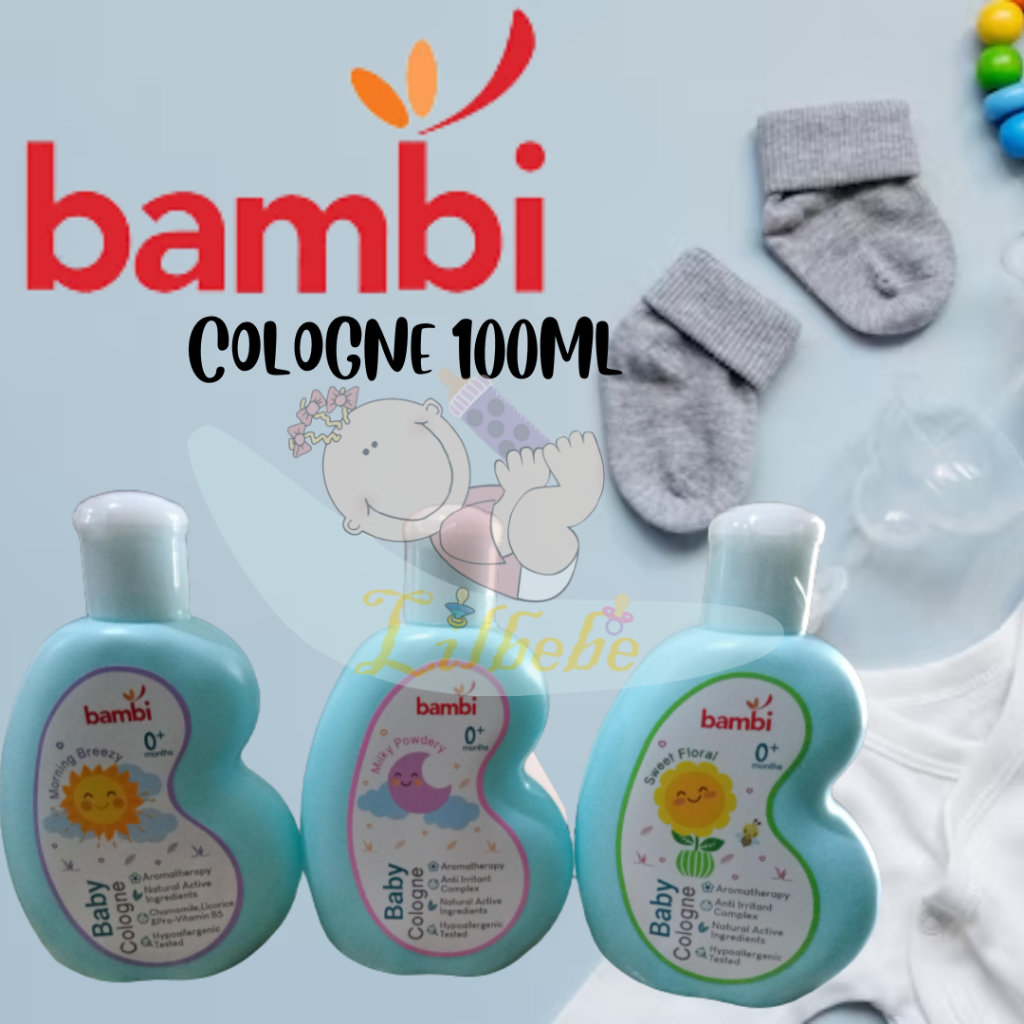 Jual BAMBI Baby Parfum Bayi Cologne 100ml - Minyak Wangi Bayi | Shopee ...