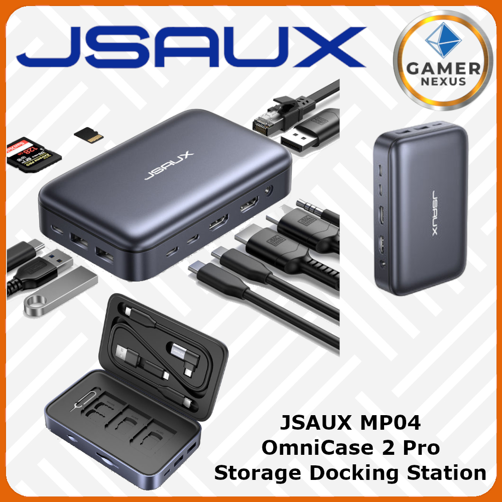 Jual JSAUX MP04 OmniCase 2 Pro Storage 12-in-1 Docking Station ROG Ally Steam Deck | Shopee ...