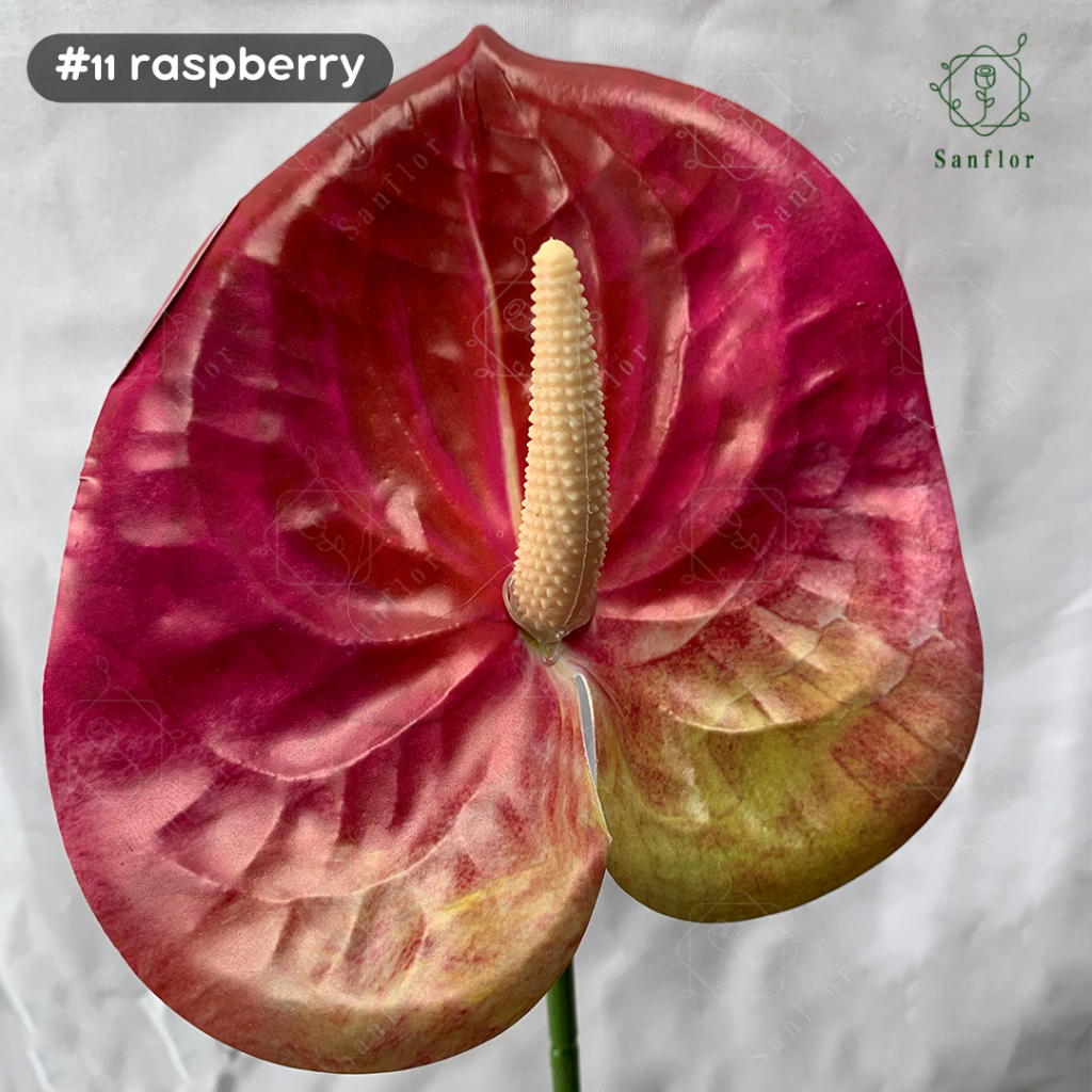 Jual Bunga Anthurium Artificial / Kuping gajah Buatan palsu Hiasan ...