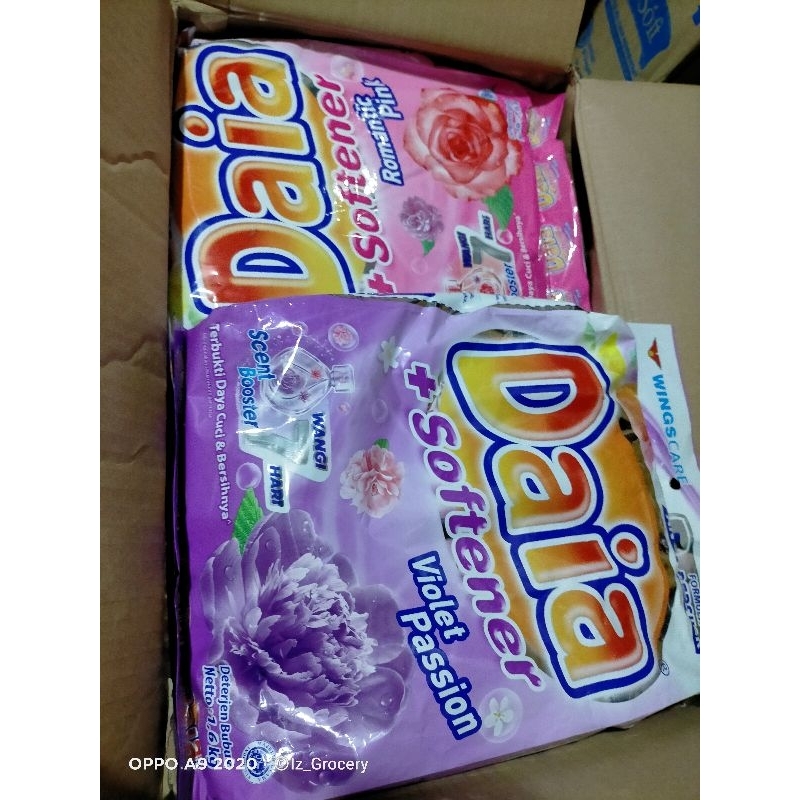 Jual DAIA deterjen bubuk jumbo 1,6kg | Shopee Indonesia