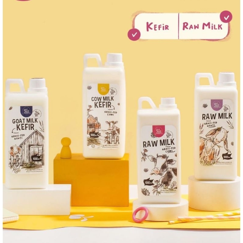 Jual RAW COW MILK | RAW GOAT MILK | COW MILK KEFIR 1L ( SUSU MENTAH ...