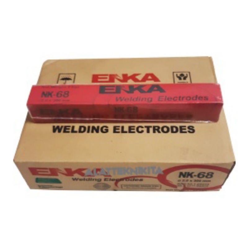Jual Kawat las Enka NK-68 2 mm x 300 mm ( 2 kg ) | Elektroda las | Welding wire | Shopee Indonesia