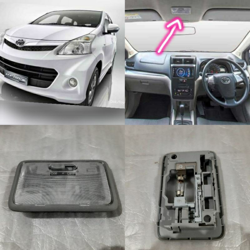 Jual lampu plafon / kabin original all new avanza xenia rush terios ...