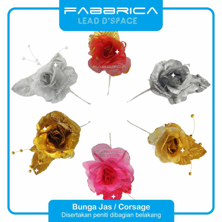 Jual Fabbrica - Bros Bunga Jas Pernikahan / Bros Panitia Bunga Nikah ...