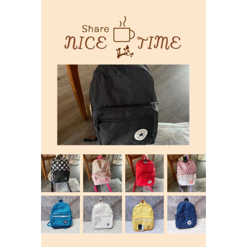 Jual BAGPACK CONVERSE ALLSTAR / TAS RANSEL CONVERSE ALLSTAR | Shopee ...
