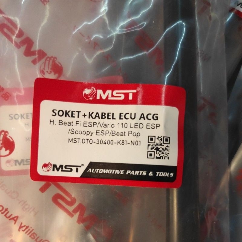 Jual SOKET + KABEL ECU ACG HONDA BEAT FI ESP VARIO 110 BEAT K81 ...