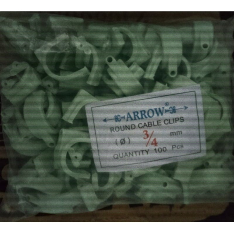 Jual Klem Pipa PVC Arrow ukuran 3/4 inch (100 pcs) | Shopee Indonesia