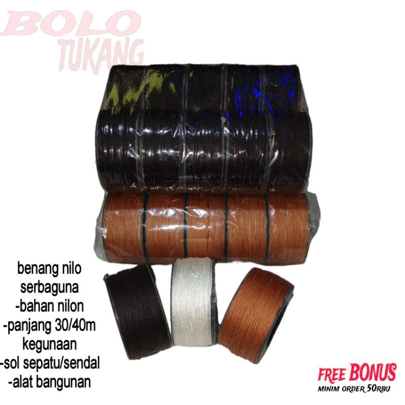Jual BENANG NILON ROL BESAR | Shopee Indonesia