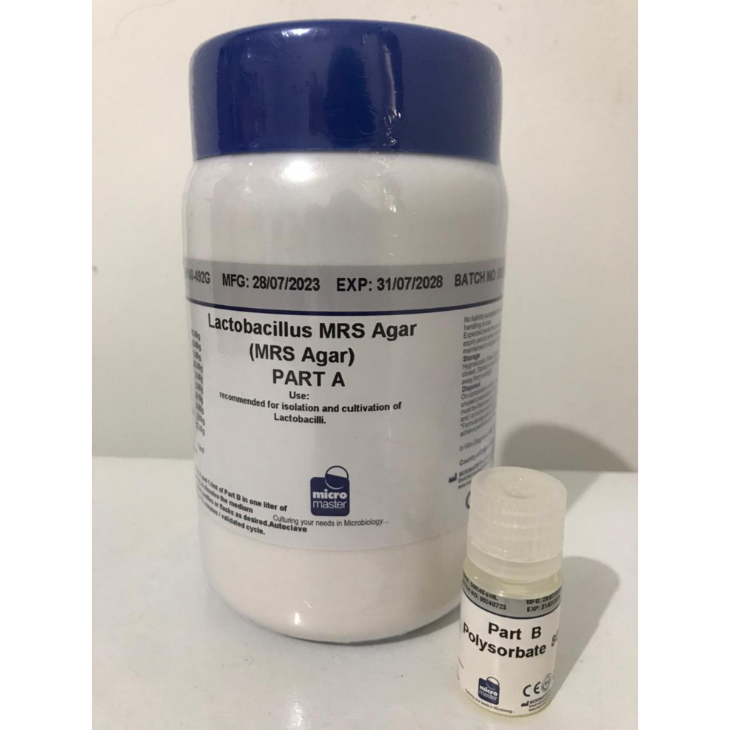 Jual Lactobacillus MRS Agar 500g | Shopee Indonesia