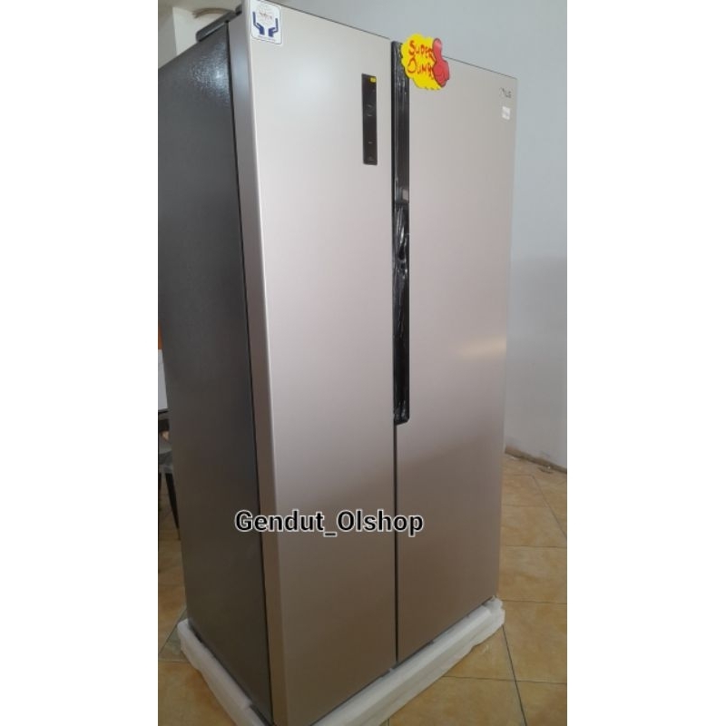 Jual (Khusus Wilayah Kota Palembang) KULKAS LG SIDE BY SIDE GCFB507PGAM ...