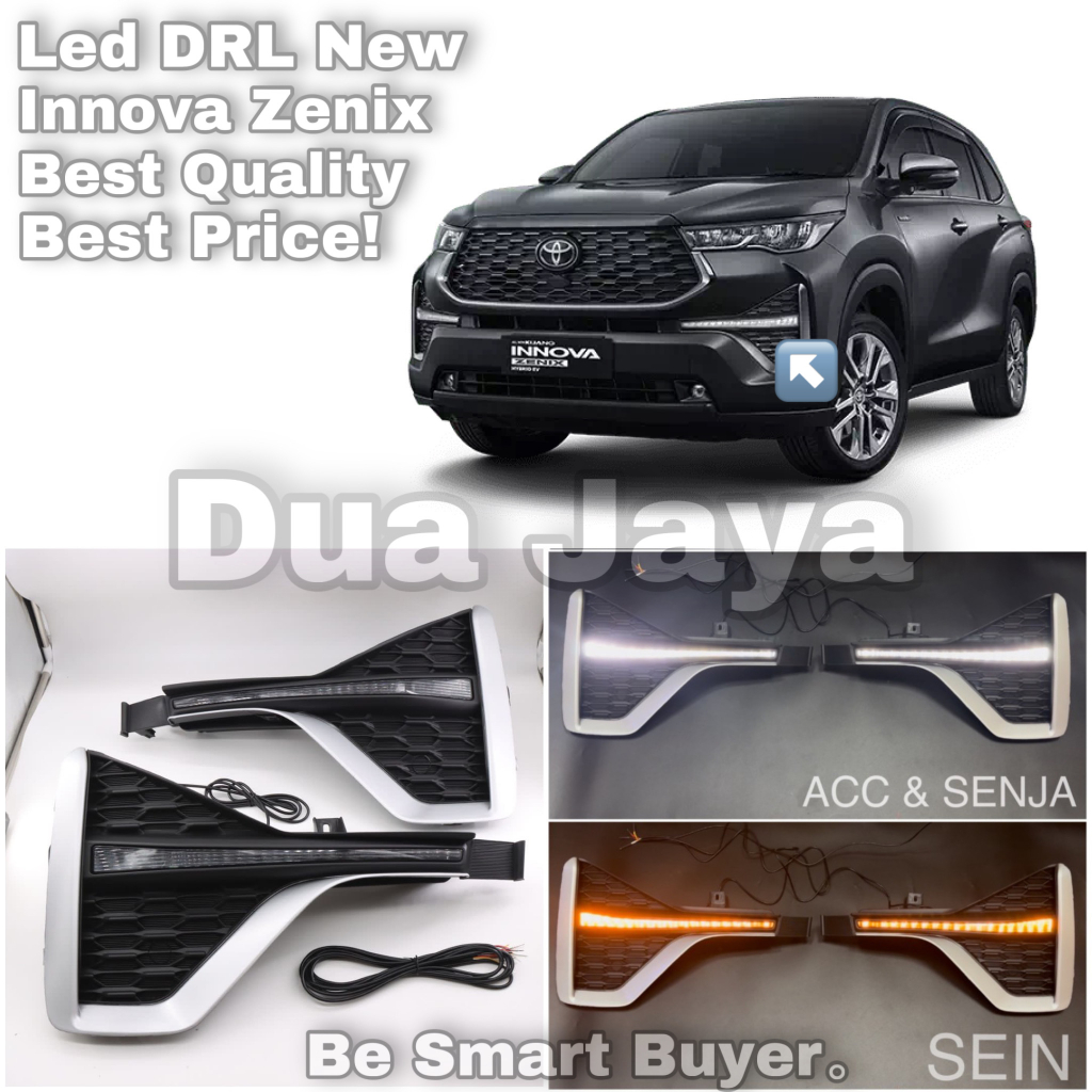 Jual LAMPU LED DRL INNOVA ZENIX LED DRL + SEIN INNOVA ZENIX | Shopee ...