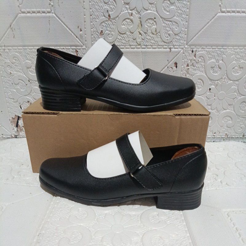 Jual SEPATU KANTOR WANITA/SEPATU PANTOFEL WANITA/SEPATU PASKIBRA/SEPATU ...