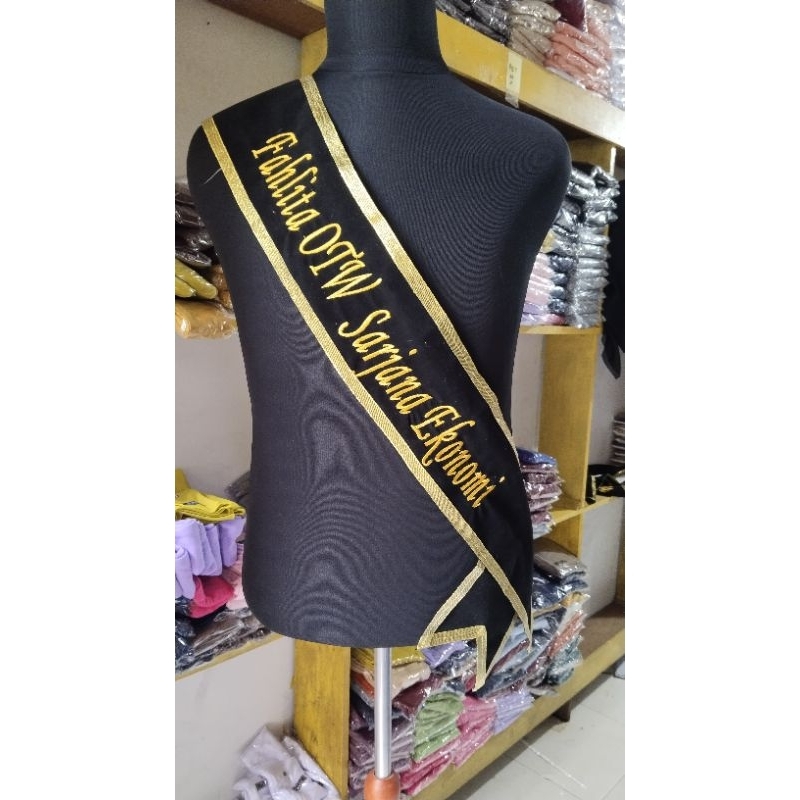 Jual Selempang Wisuda full bordir (pita) | Shopee Indonesia