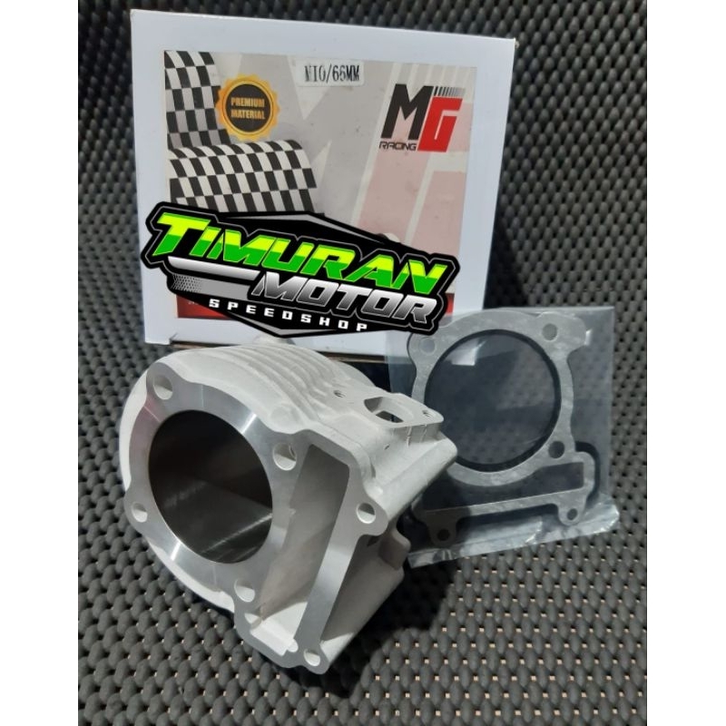 Jual CYLINDER BLOK MG RACING MIO 66 MM ONLY CERAMIC | Shopee Indonesia