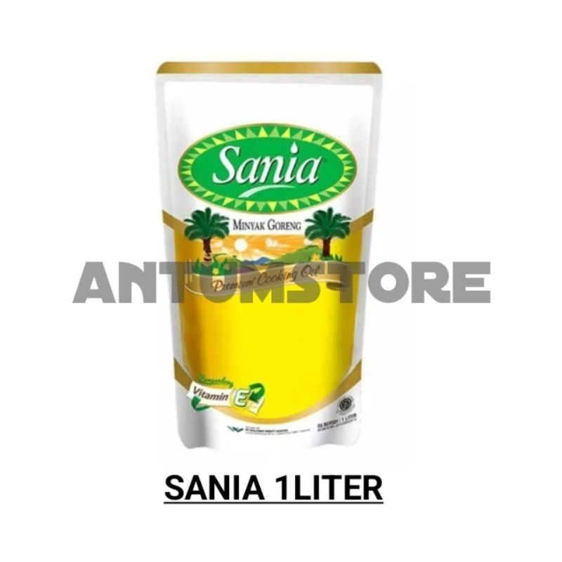 Jual MINYAK GORENG SANIA 1 LITER | Shopee Indonesia