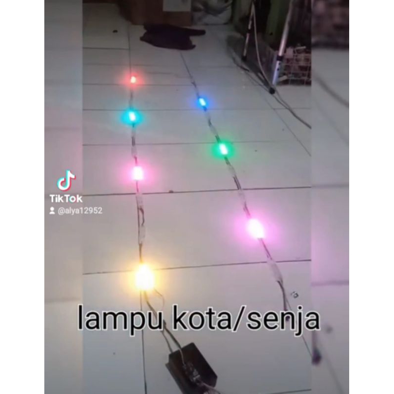 Jual Lampu LED kolong kanal bis bak truk 3 mata running RGB WS 2811 ...
