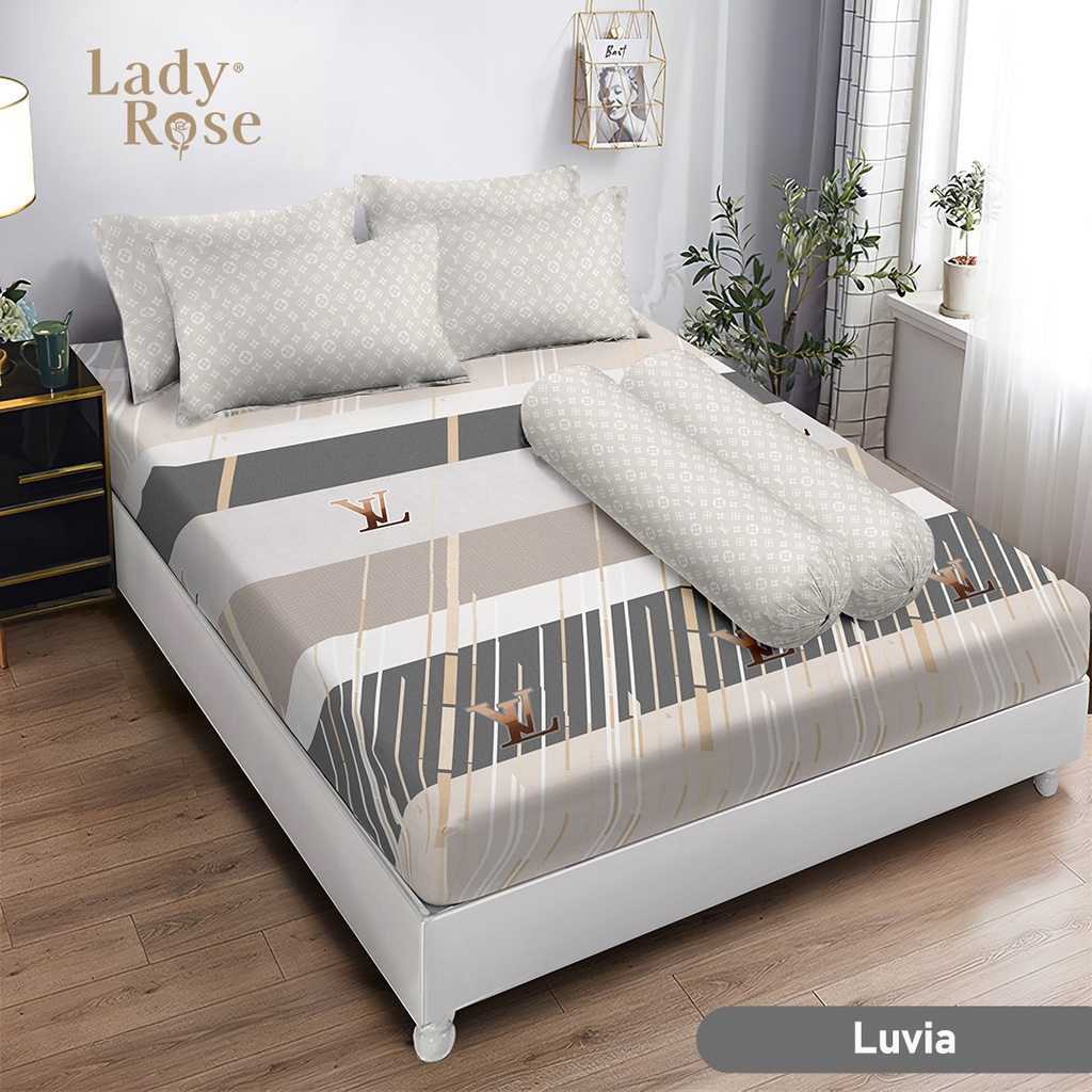 Jual 3in1 Sprei Lady Rose 3D Extra King 200x200 Motif Nadya, Kala ...