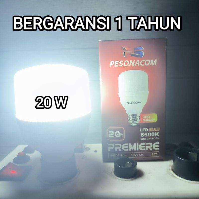 Jual Lampu Led Jumbo Pesona Premier 20 Watt Cahaya Putih Garansi 1 ...