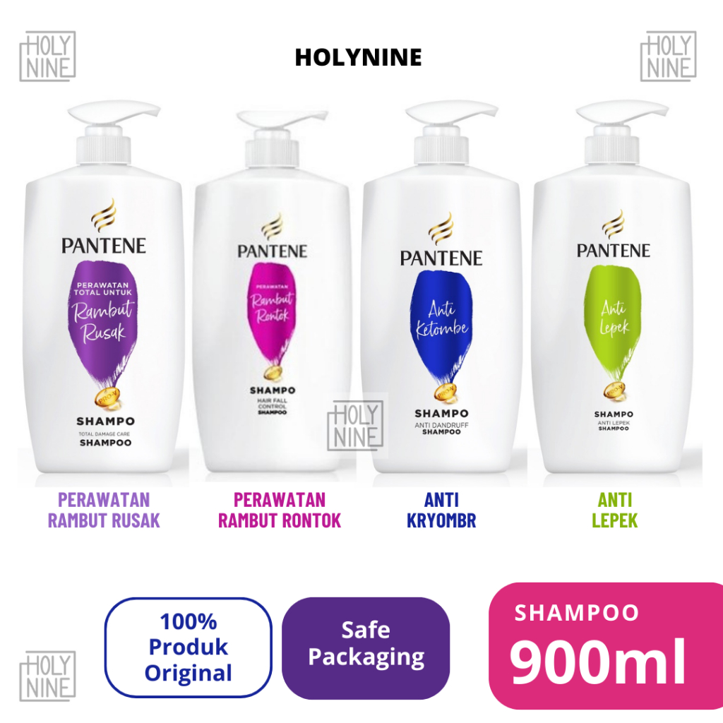 Jual HOLYNINE Pantene Shampoo 900ml | Anti Ketombe | Anti Lepek ... Jual HOLYNINE Pantene Shampoo 900ml | Anti Ketombe | Anti Lepek ...