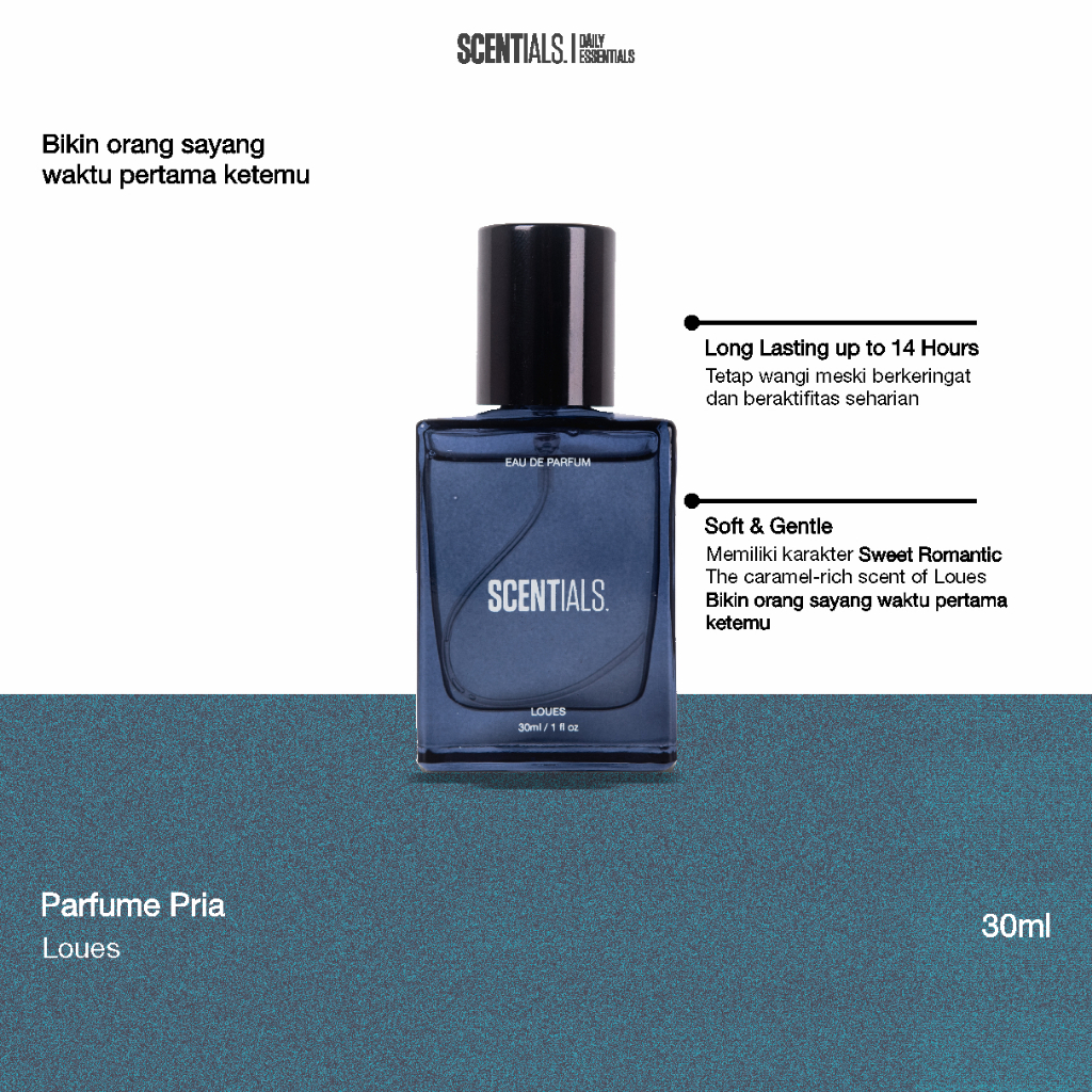Jual Scentials Perfume - Starter Pack Loues | Daily Parfume Pria | Shopee Indonesia