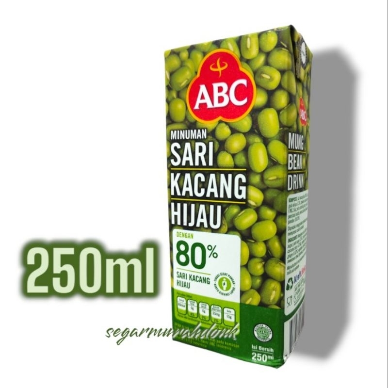 Jual ABC Minuman Sari Kacang Hijau 250 ml rasa kacang ijo | Shopee ...