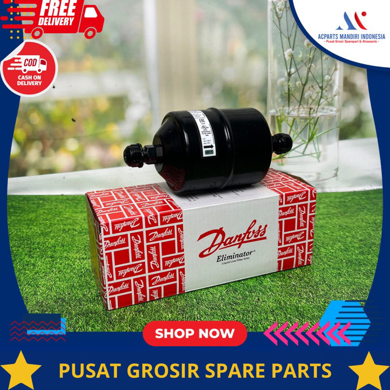 Jual DANFOSS DML 163 / DCL 163 ( 3/8” ),Refrigerant Eliminator hermetic filter drier | Shopee ...