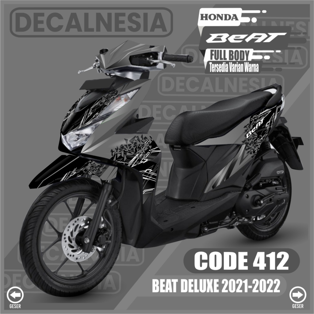 Jual Decal Beat Deluxe 2023 Full Body CBS ISS 2021 2022 Stiker Street ...