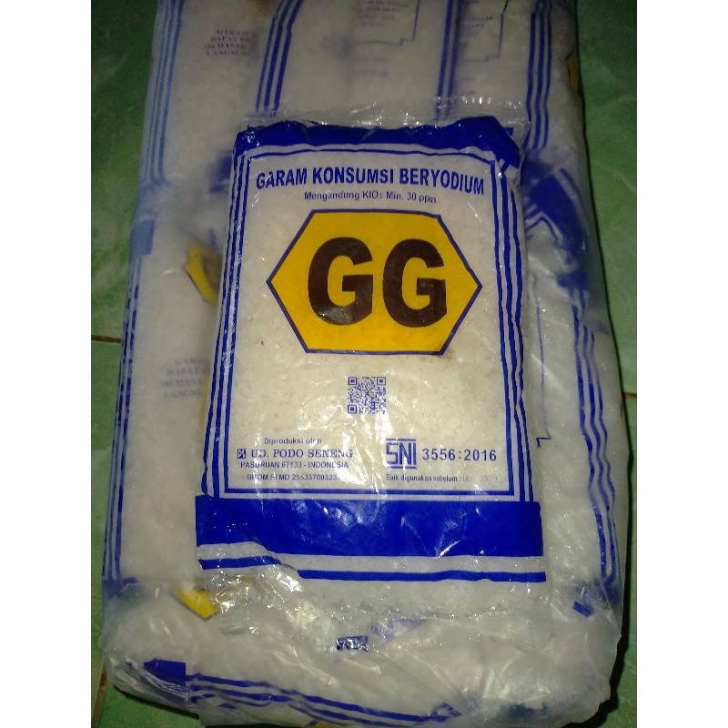 Jual Garam konsumsi beryodium merek GG(BARU) | Shopee Indonesia