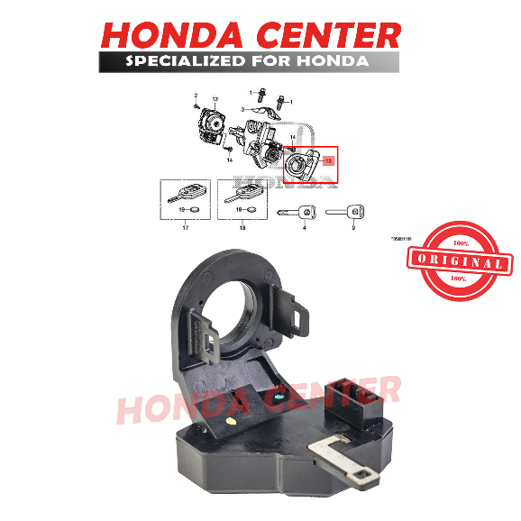 Jual Modul Kunci Immobilizer Keyless Unit Honda Crv Rm 2016 2017 2000cc ...