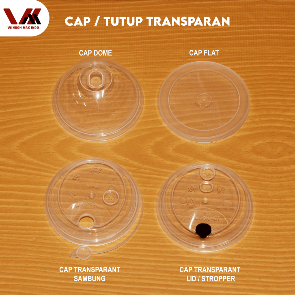 Jual Cap / Tutup Cup Gelas Plastik - isi 25pcs / pack - Kuat Anti Bocor ...