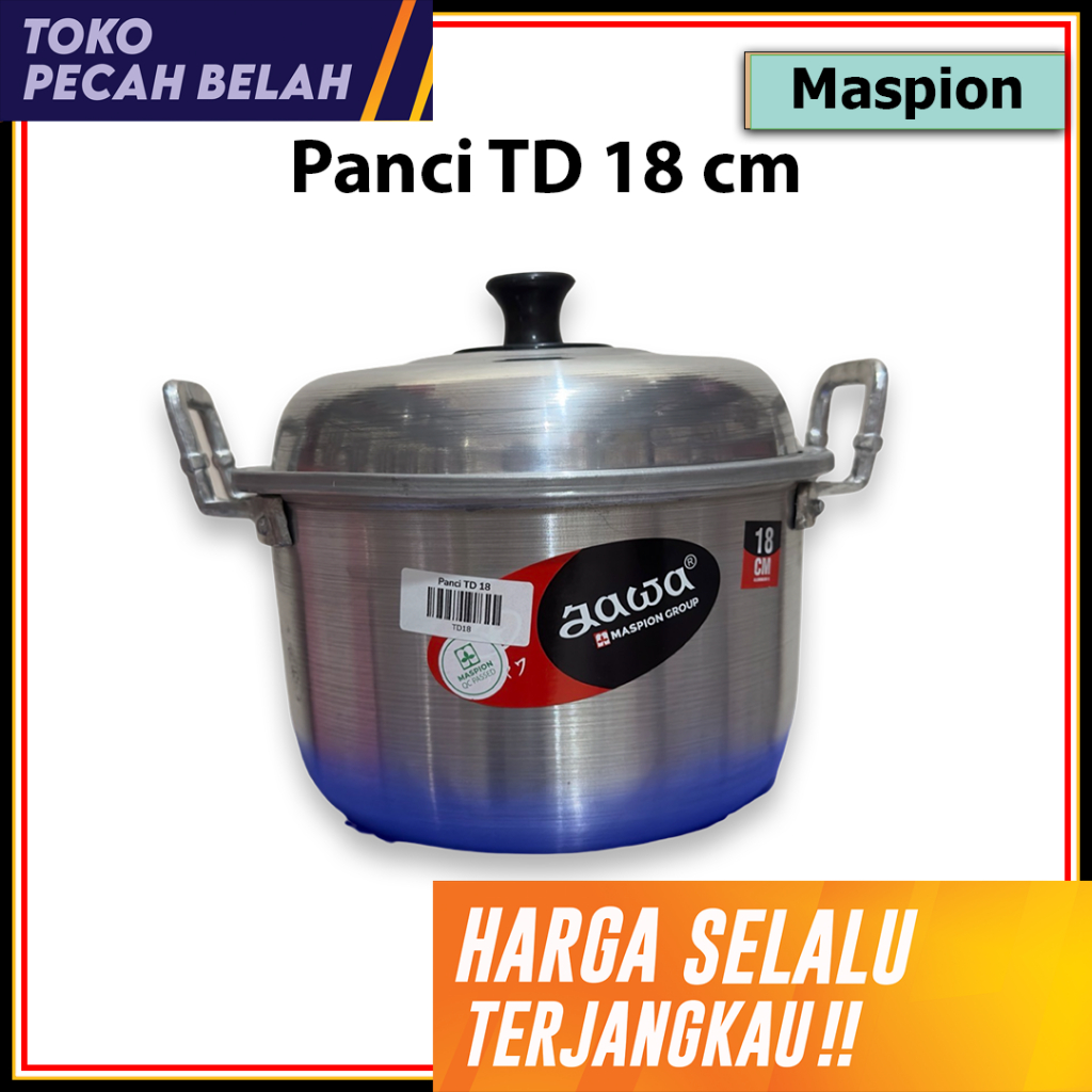 Jual Maspion - Panci Tinggi Rebus / Tumis / Masak Air Aluminium + Tutup ...