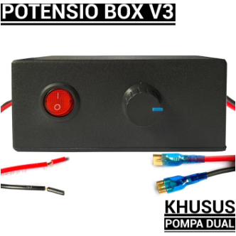 Jual Potensio Box Khusus Pompa Dual V3 Dilengkapi Saklar On Off & Kabel ...