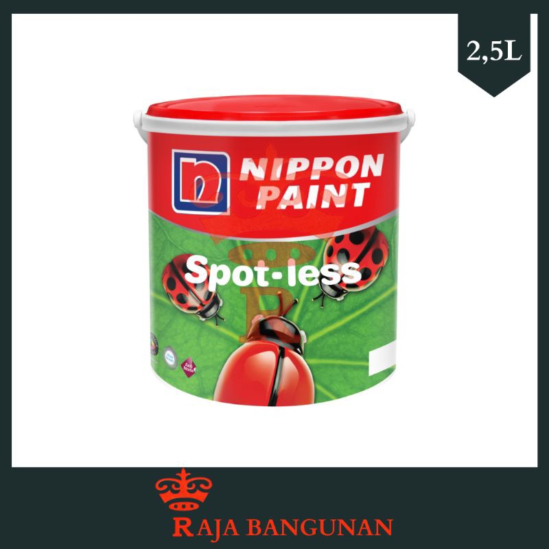 Jual Nippon Paint Spotless Pastel Base / Cat Tembok Anti Noda Warna ...