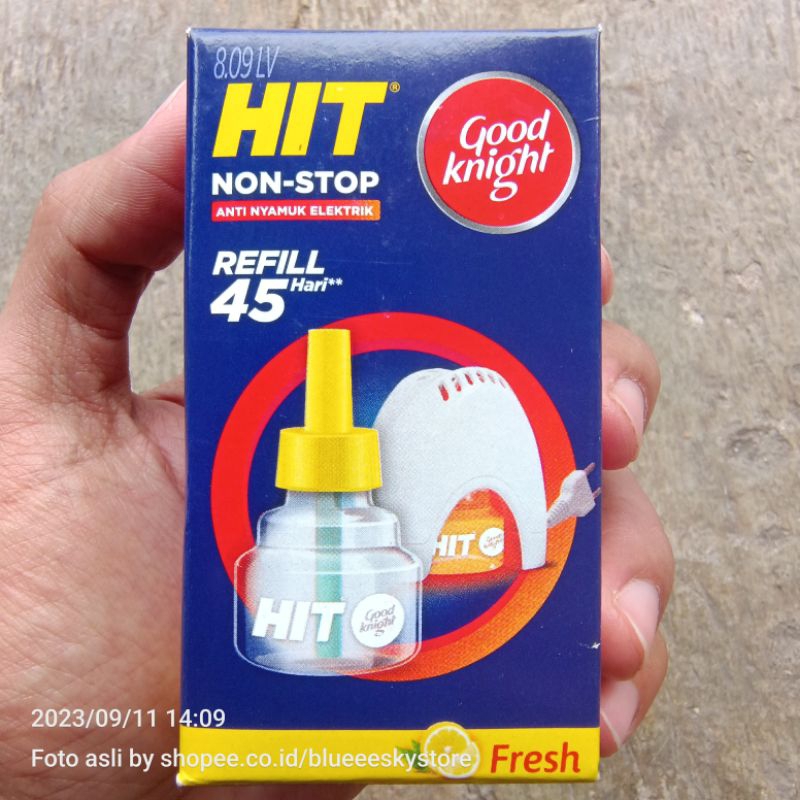 Jual HIT Nonstop Xpress Obat Anti Nyamuk Elektrik Cair Satu Set dan Isi ...