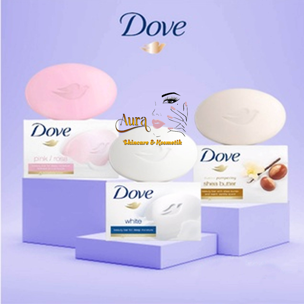 Jual Dove Soap Bar Pink - Shea Butter - Beauty Cream - 100 gr - Sabun ...