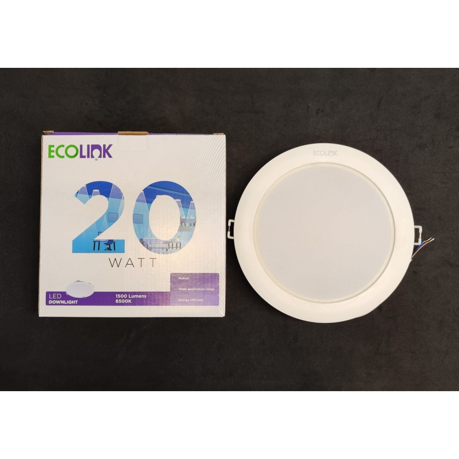 Jual Lampu Downlight Ecolink Inbow Bulat 6500k Shopee Indonesia