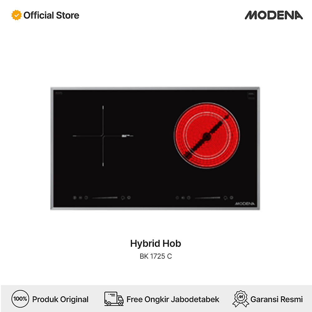 Jual MODENA Hybrid Hob - BK 1725 C | Shopee Indonesia