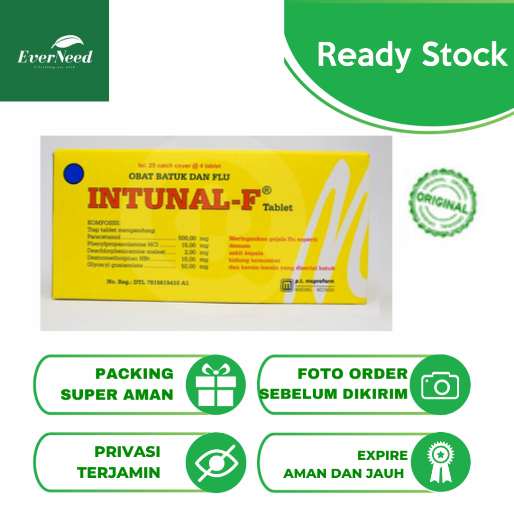 Jual Intunal-F Per Strip 10 Tablet | Shopee Indonesia