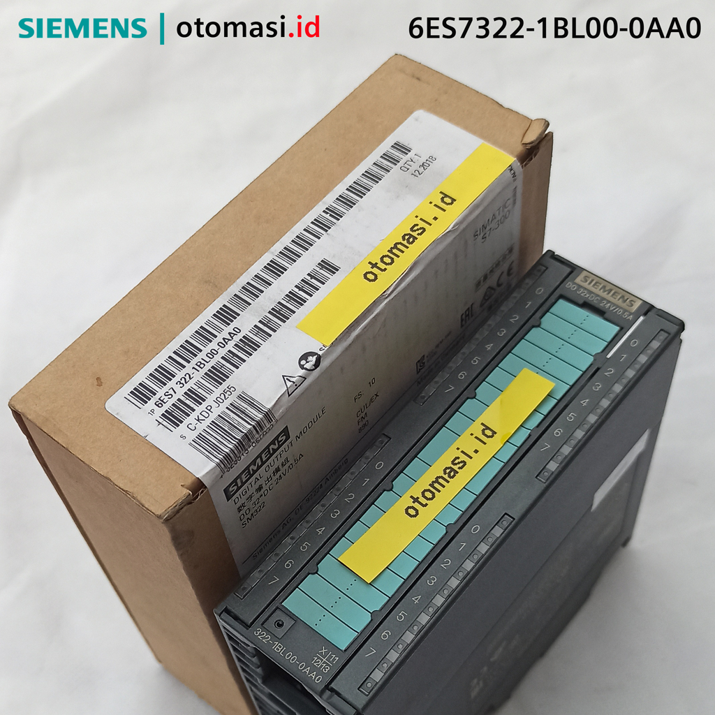 Jual 6ES7322-1BL00-0AA0 Digital Output SM 322 DO PLC Siemens Simatic S7 ...