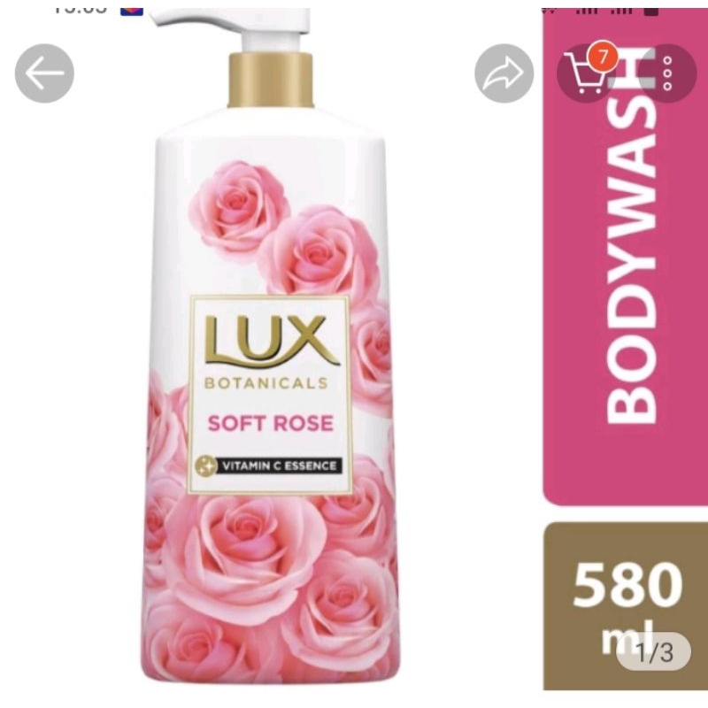 Jual lux body wash pump soft rose 580ml | Shopee Indonesia