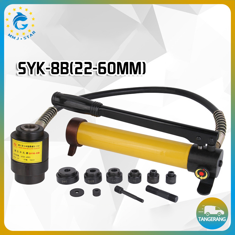 Jual 22-60mm Hydraulic Hole Digger SYK-8B/Hydraulic Hole Punch | Shopee ...