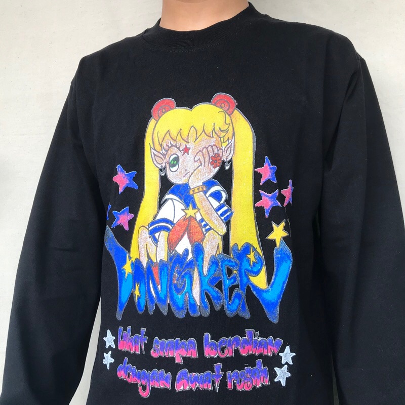 Jual Kaos Band DONGKER - SAILOR MOON ANIME LS Official Merchandise ... Jual Kaos Band DONGKER - SAILOR MOON ANIME LS Official Merchandise ...