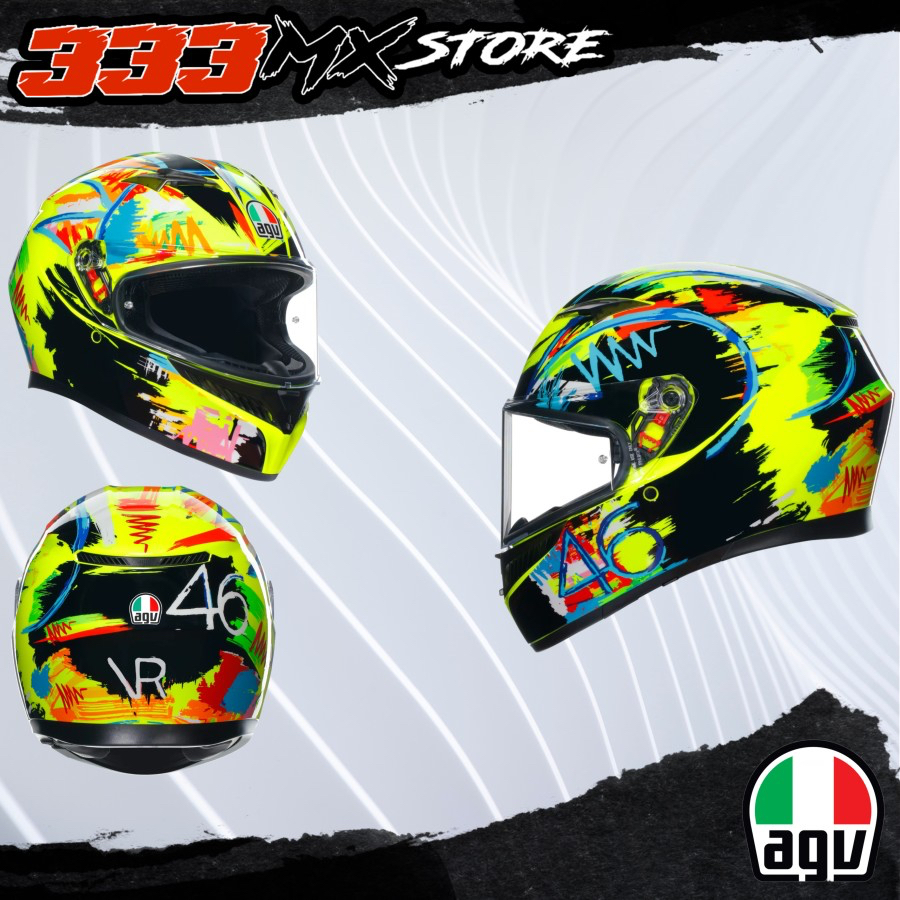 Jual Helm AGV K3 E2206 Winter Test 2019 AGV Helmet K3 Winter Test ...