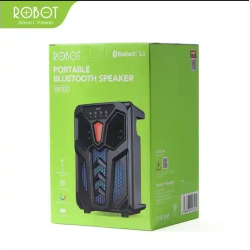 Jual speaker bluetooth plus micropon merk robot | Shopee Indonesia