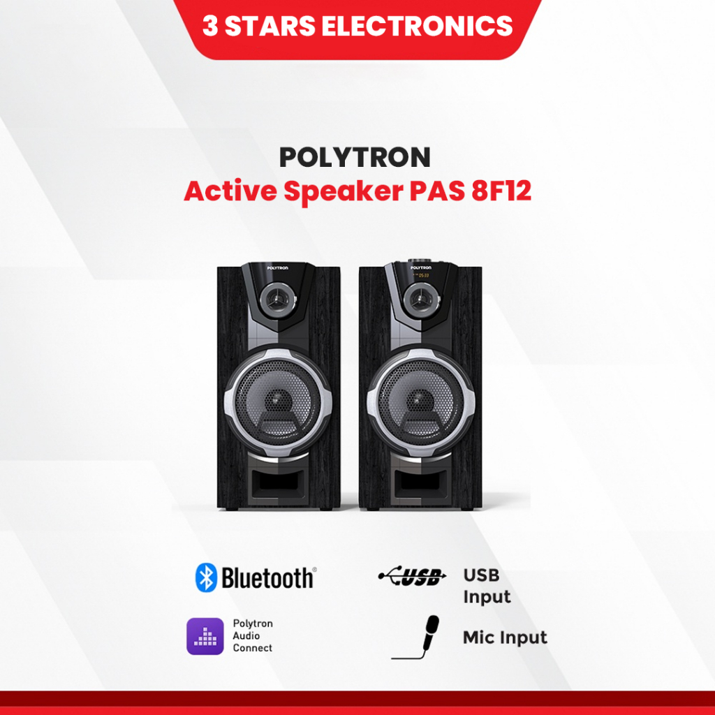 Jual Speaker Aktif Polytron Pas 8f12 Pengeras Suara Speaker