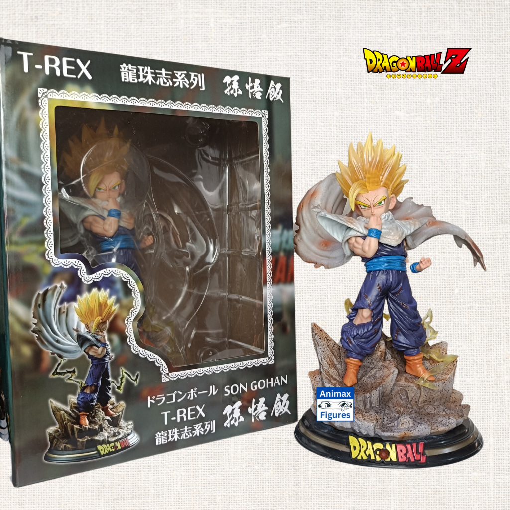 Jual Action Figure Dragon ball Son Gohan SSJ 2 tinggi 27 cm Full effect ...