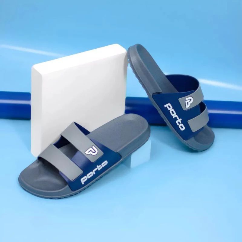 Jual 1048M - Terlaris Porto Sandal Pria Slide Sandal Harian Model ...