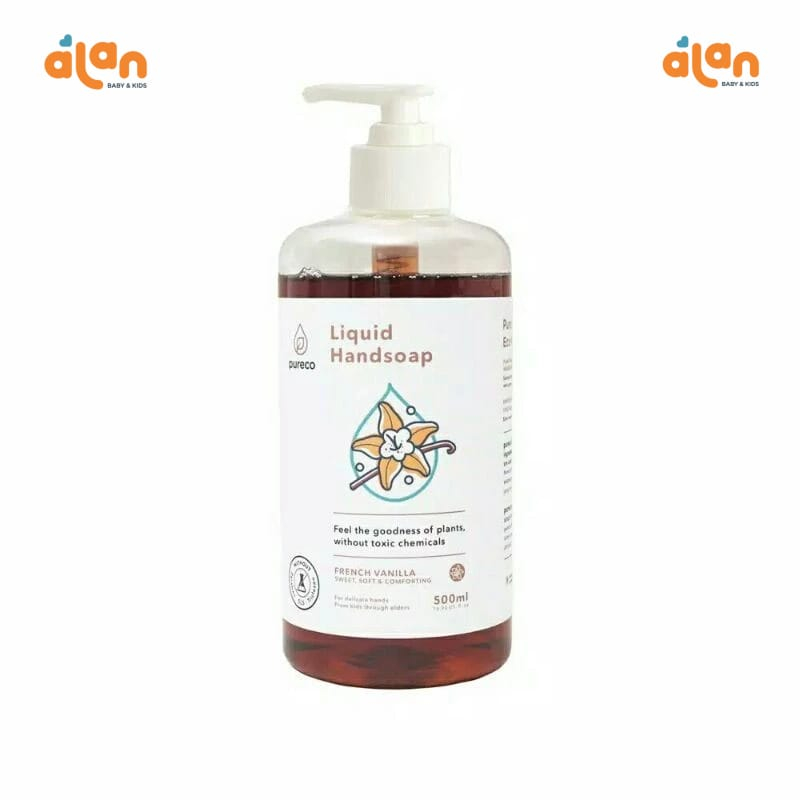 Jual Pureco Liquid Handsoap French Vanilla Sabun Cuci Tangan 500ml ...