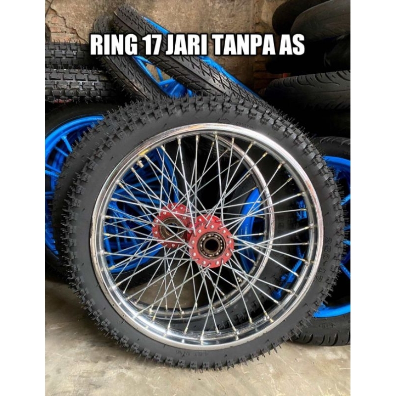 Jual Roda gerobak Ring 17 jari-jari satu pasang tanpa as | Shopee Indonesia