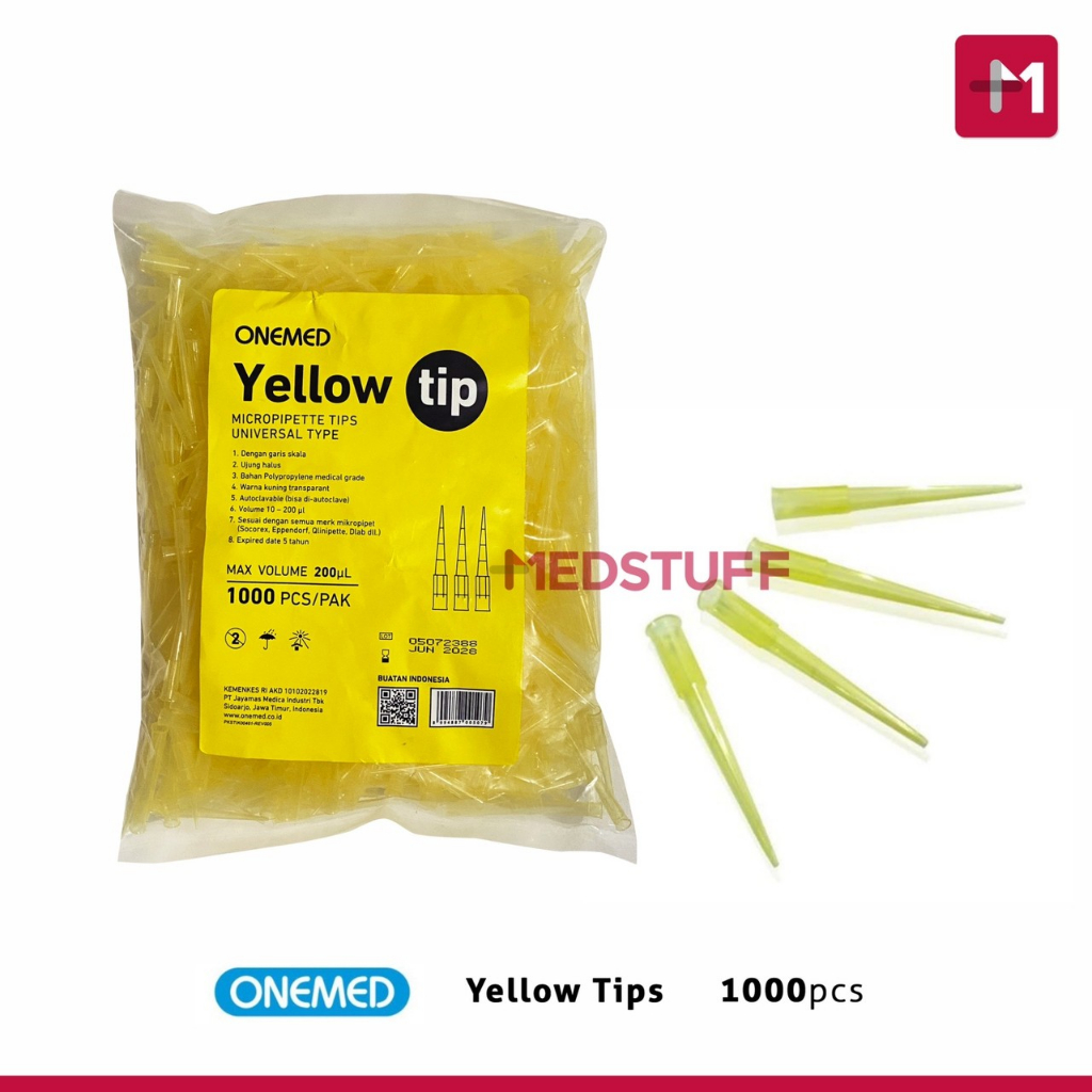 Jual Yellow Tip Micropipet Onelab Micropipet Tips Kuning Onemed ...